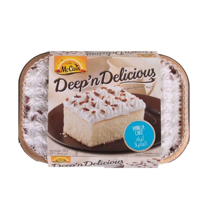 Mccain Deep'N Delicious Canilla Cake 510g
