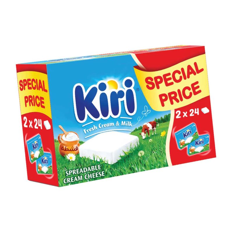 Kiri Cream Cheese 2x24 Portion