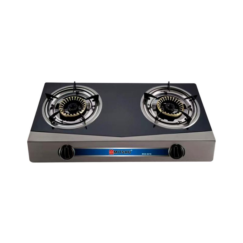 Mitshu 2 Burner Gas Stove MGS S218