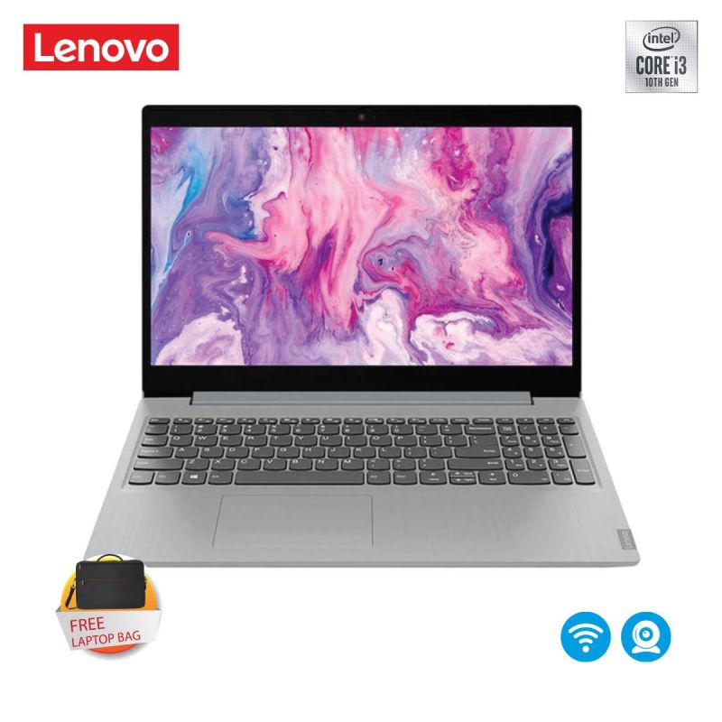 Lenovo IdeaPad 3 Laptop (Core i3, 256GB SSD, FHD 15.6 inches, Windows 10)