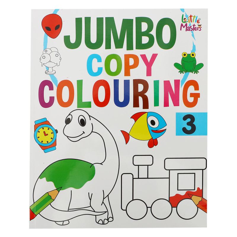 Jumbo Copy Colouring Book