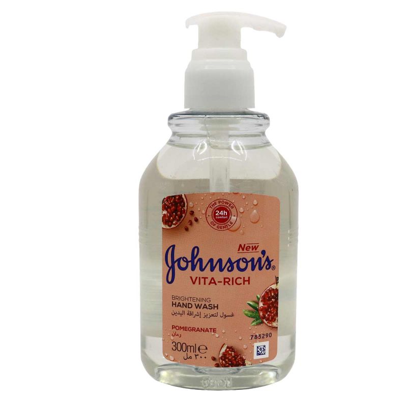 Johnsons Hand Wash Pomegranate 300ml
