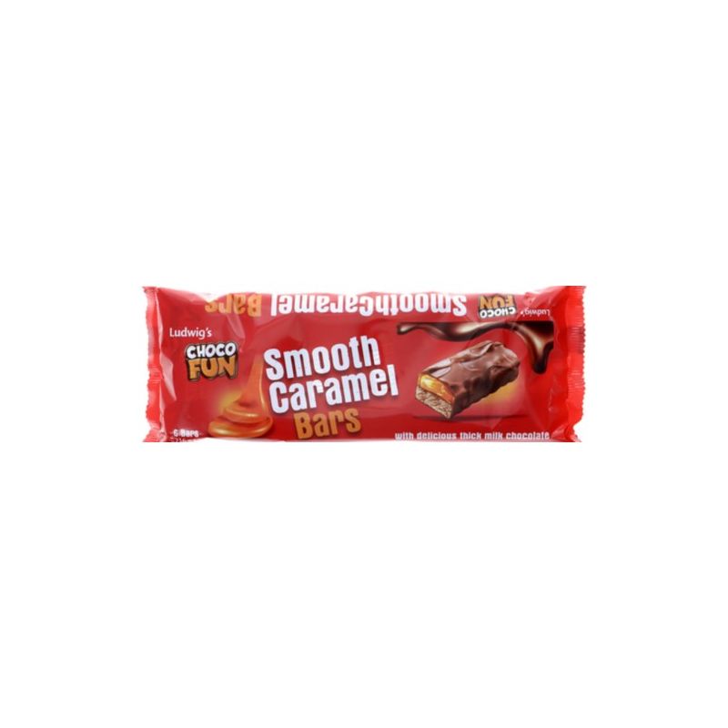 Choco Fun Smooth Caramel Bar 216g