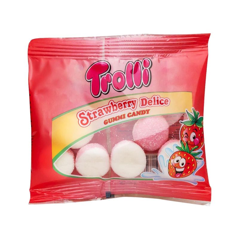 Trolli Gummi Candy Strawberry Delice 18g