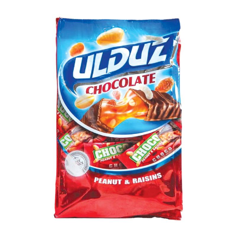 Ulduz Chocolate Peanuts&Raisins 600g