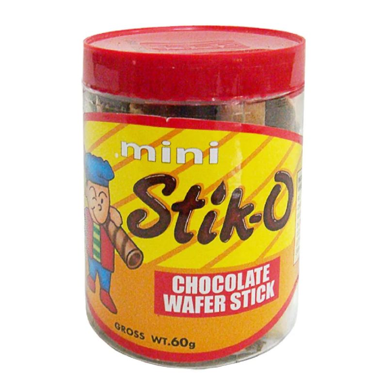 Mini Stick O Chocolate Wafer Stick 60gm