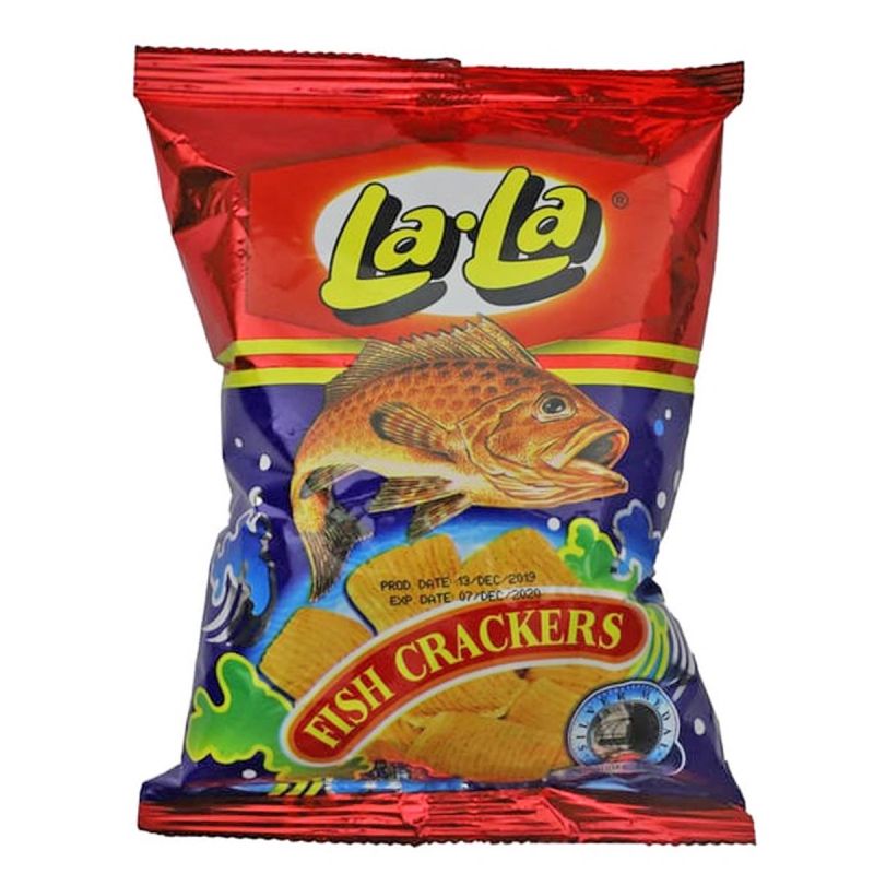 La La Fish Cracker Regular 30gm