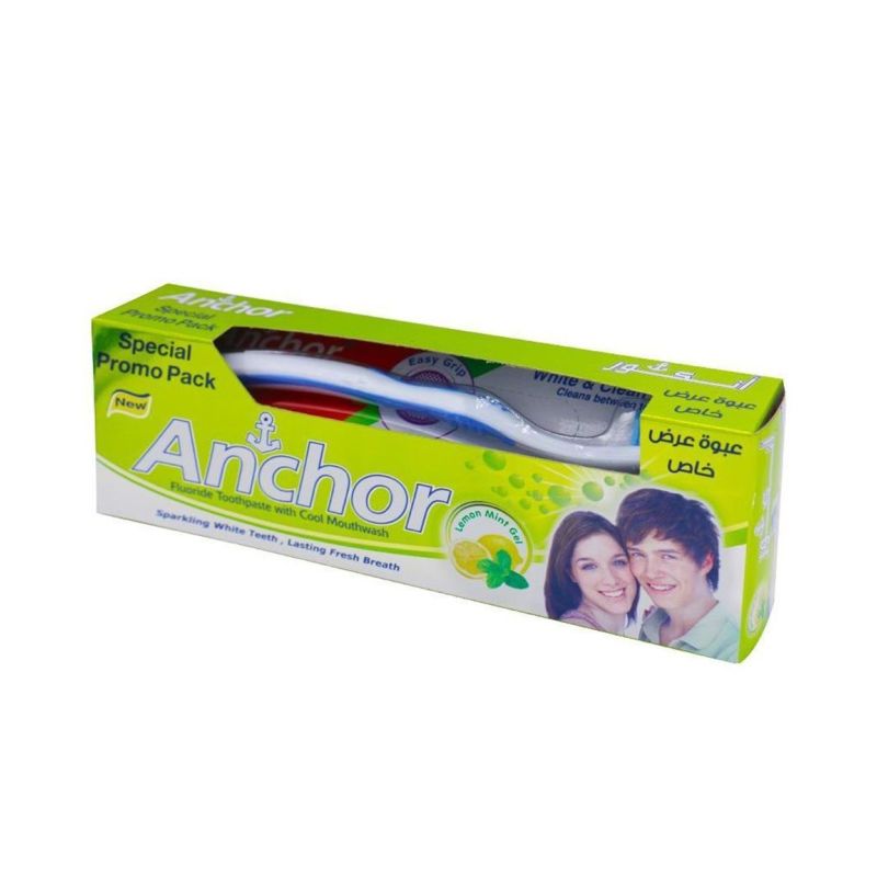 Anchor Toothpaste Lemon Mint Glaze 135g