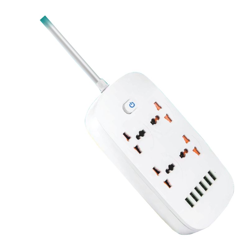 Power Extension USB 2 Meter White 13555 T202PD