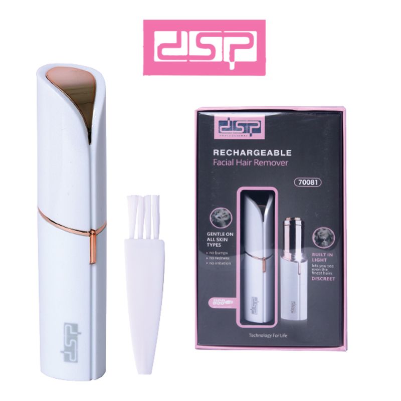 DSP Rechargeable Facial Hair Remover 17124 70081