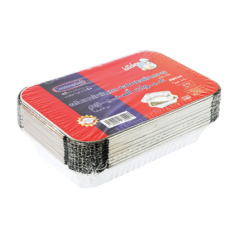 Cosmoplast Aluminium Container 890CC 20s