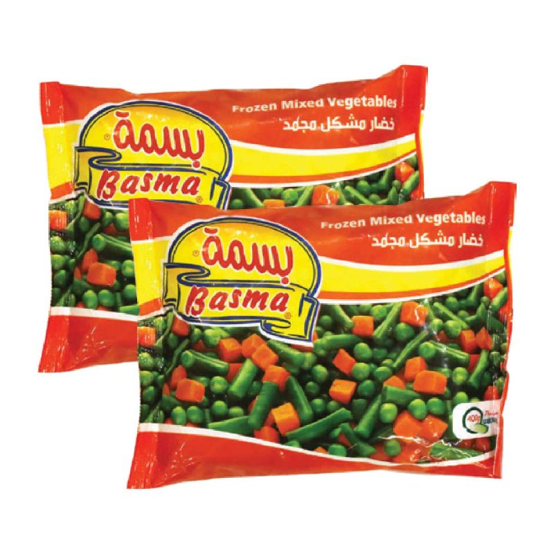 Basma Frozen Mixed Vegetables 2x400g