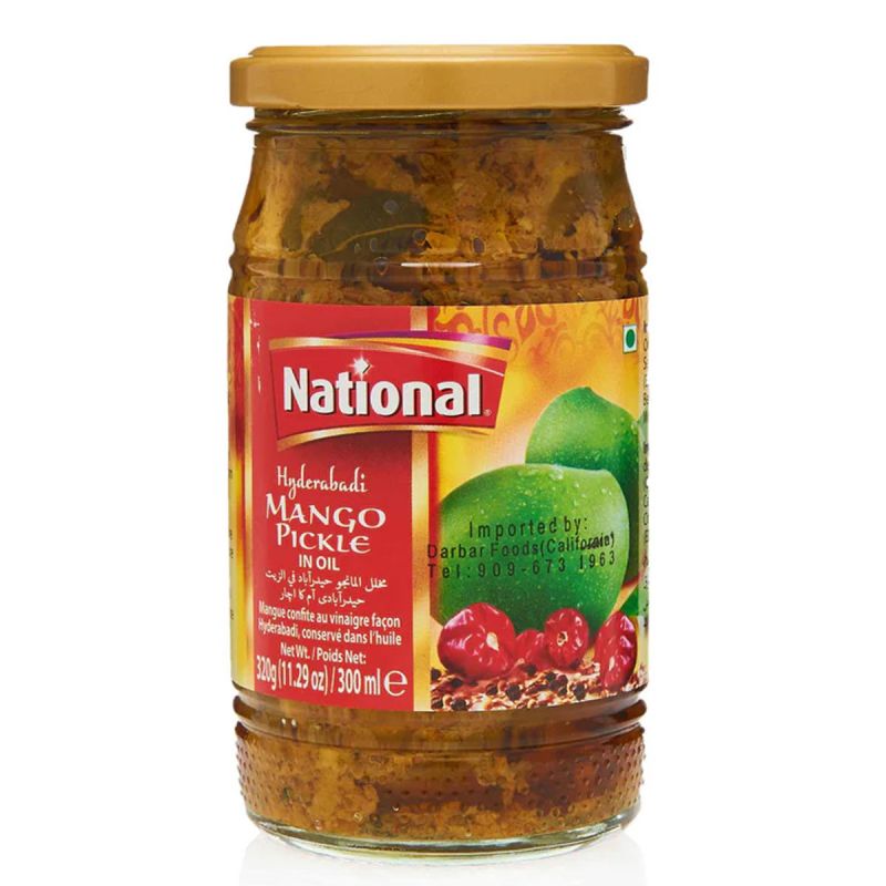 National Pickle Hyderabadi Mango 320gm