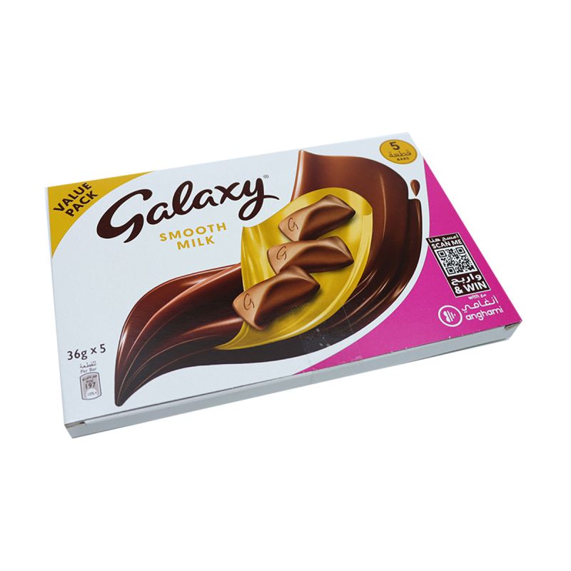 Galaxy Smooth Milk 5X36Gm