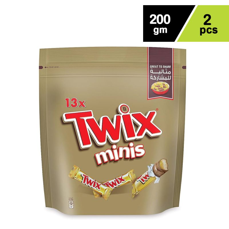 Twix Minis 2X200g