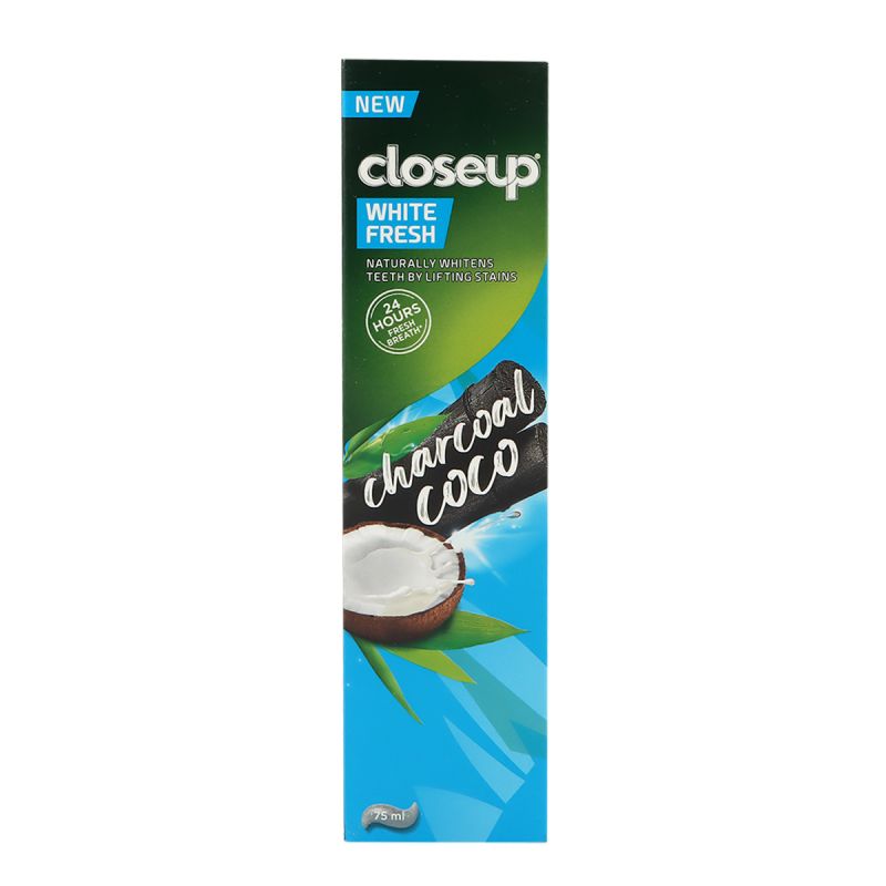 Closeup White Fresh Charcoal Coco 75ml