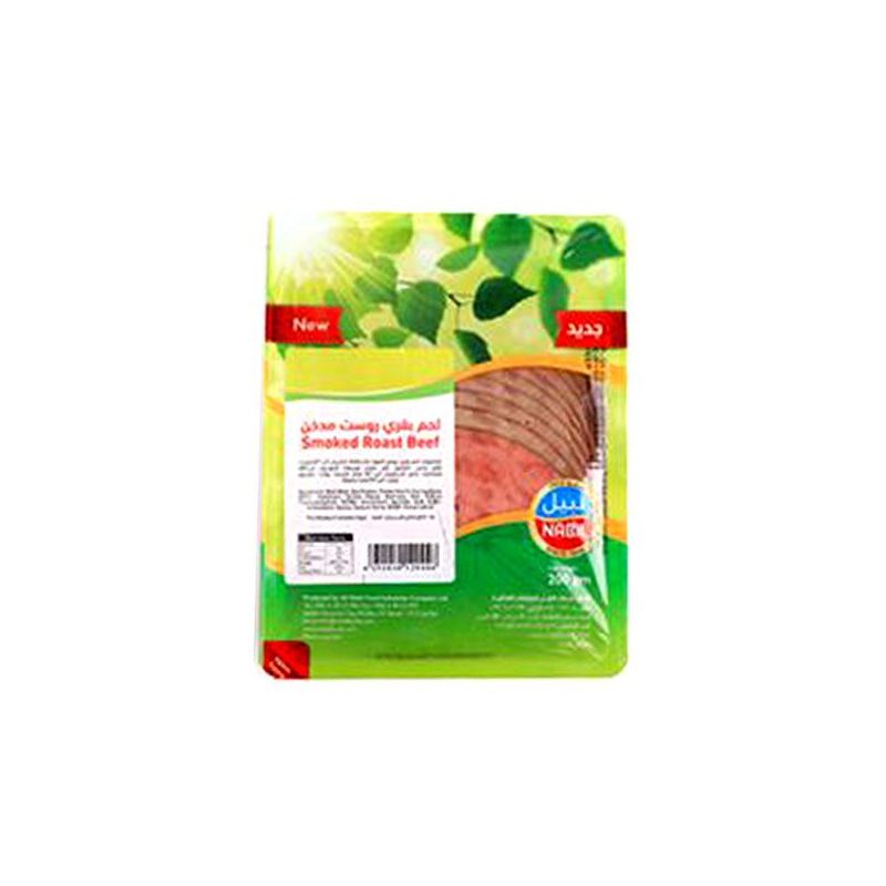 Nabil Smoked Roast Beef Slice 40x200 gm