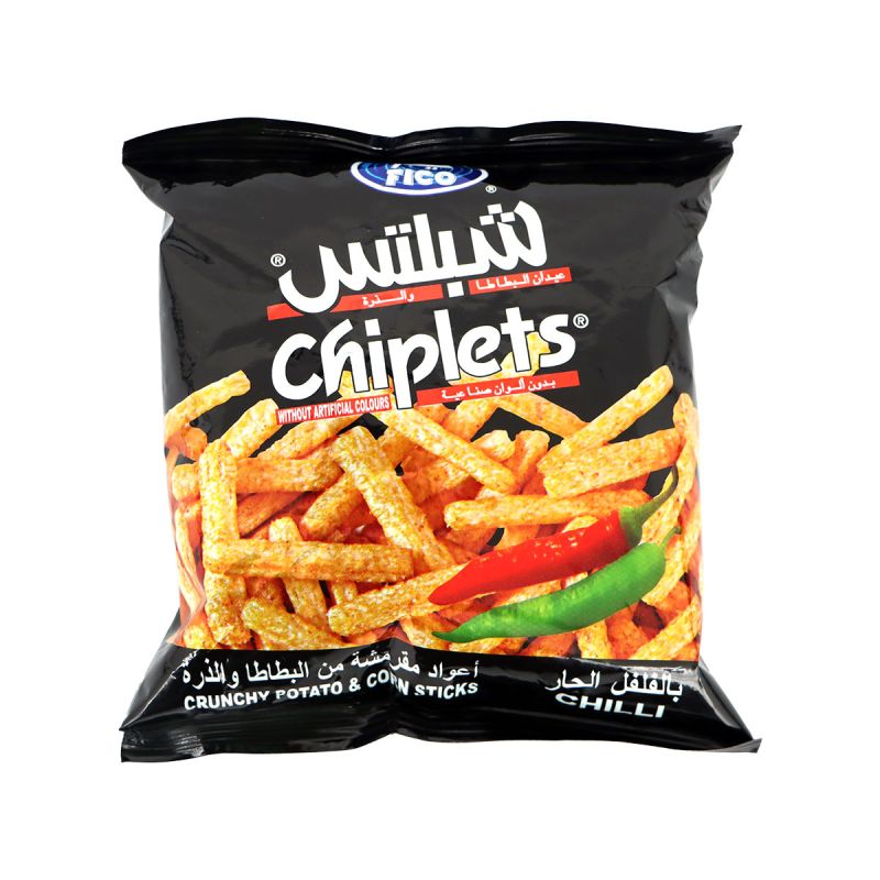 Fico Chiplets Chilli Corn Sticks 15g