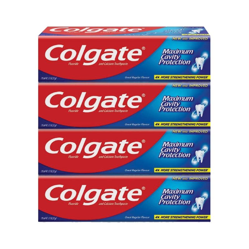 Colgate Calcium Toothpaste 4x75ml