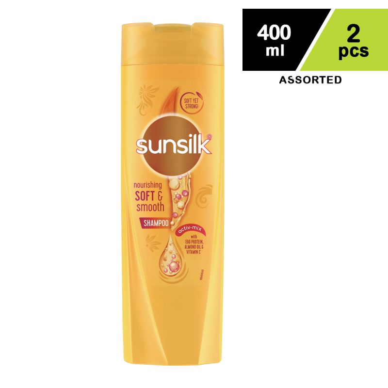 Sunsilk Shampoo Soft & Smooth 2X400ml