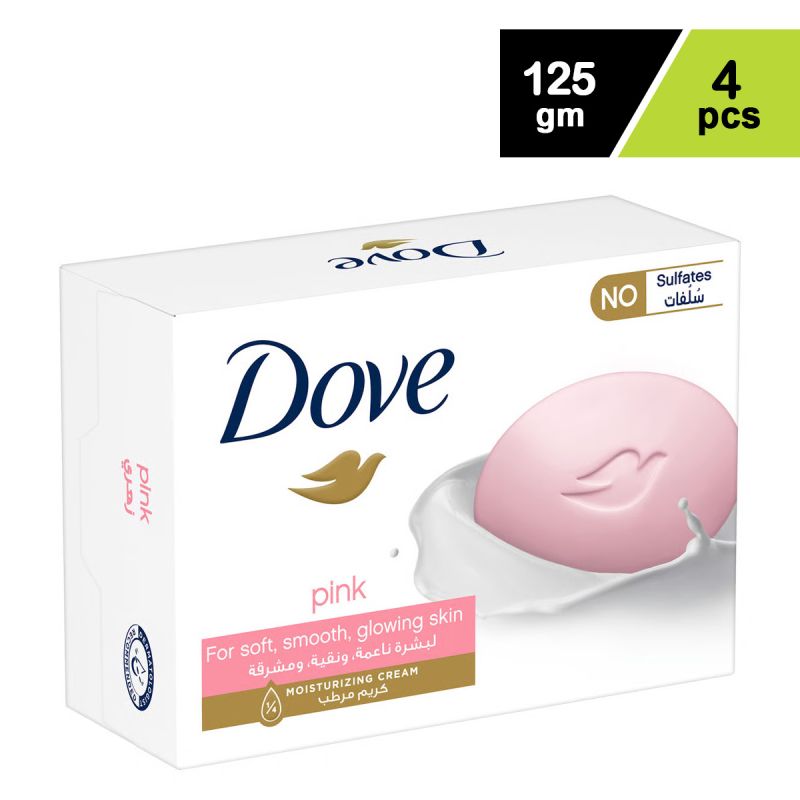 Dove Soap Pink 4X125g