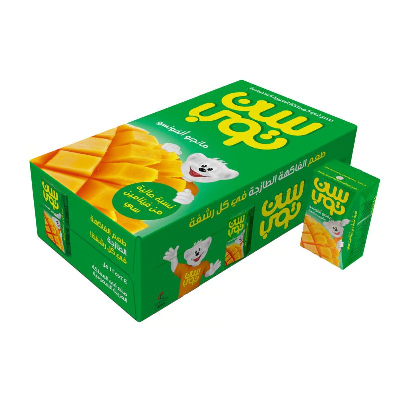 Sun Top Mango Juice 18x125ml