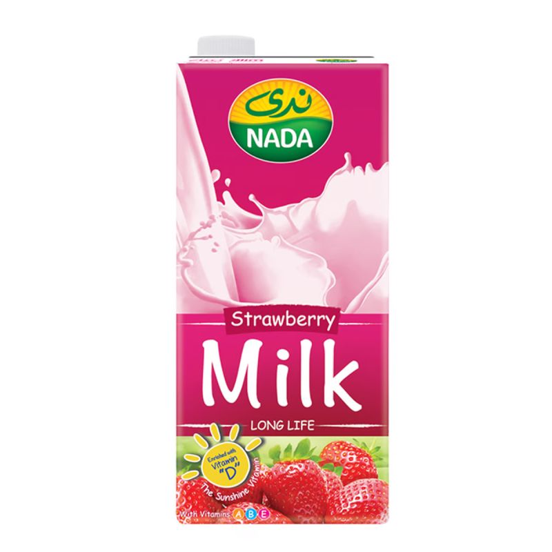Nada Uht Milk Strawberry 1Ltr