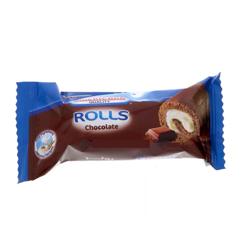 Americana Mini Roll Choco 20Gm