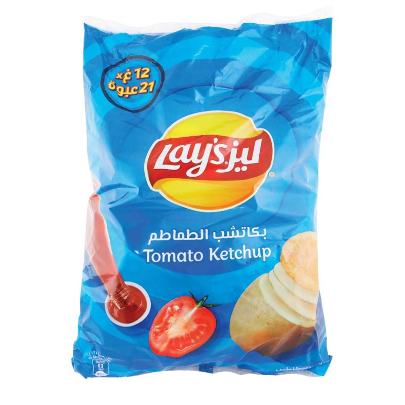 Lays Chips Tomato Ketchup 21X12g