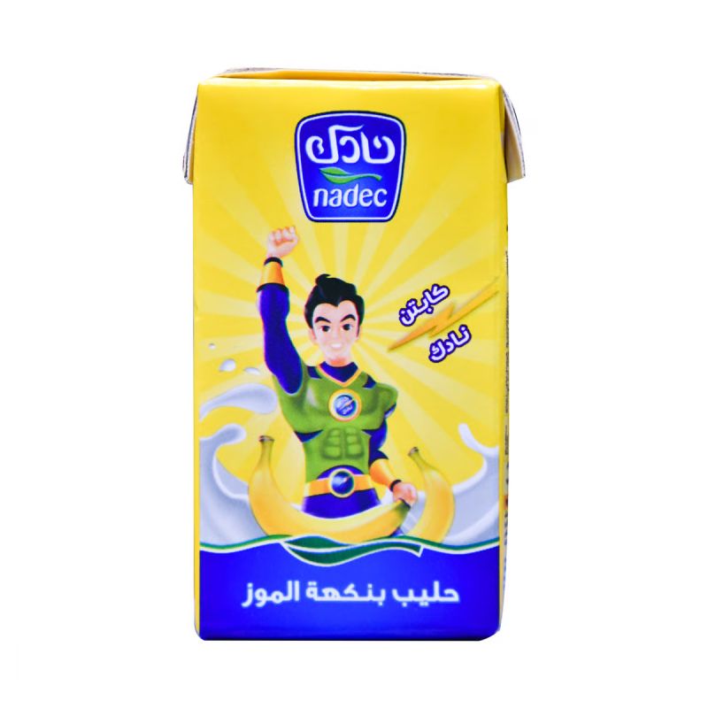 Nadec Uht Milk Banana 125Ml