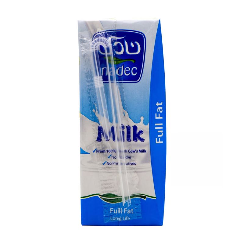 Nadec Uht Milk Plain Ff 200Ml