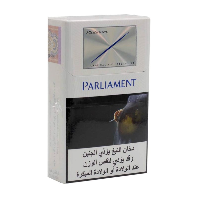 Parliament Pltnm Blue 20S Cig