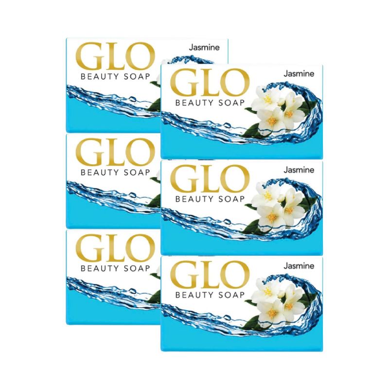 Glo Beauty Soap Jasmine 6x120g