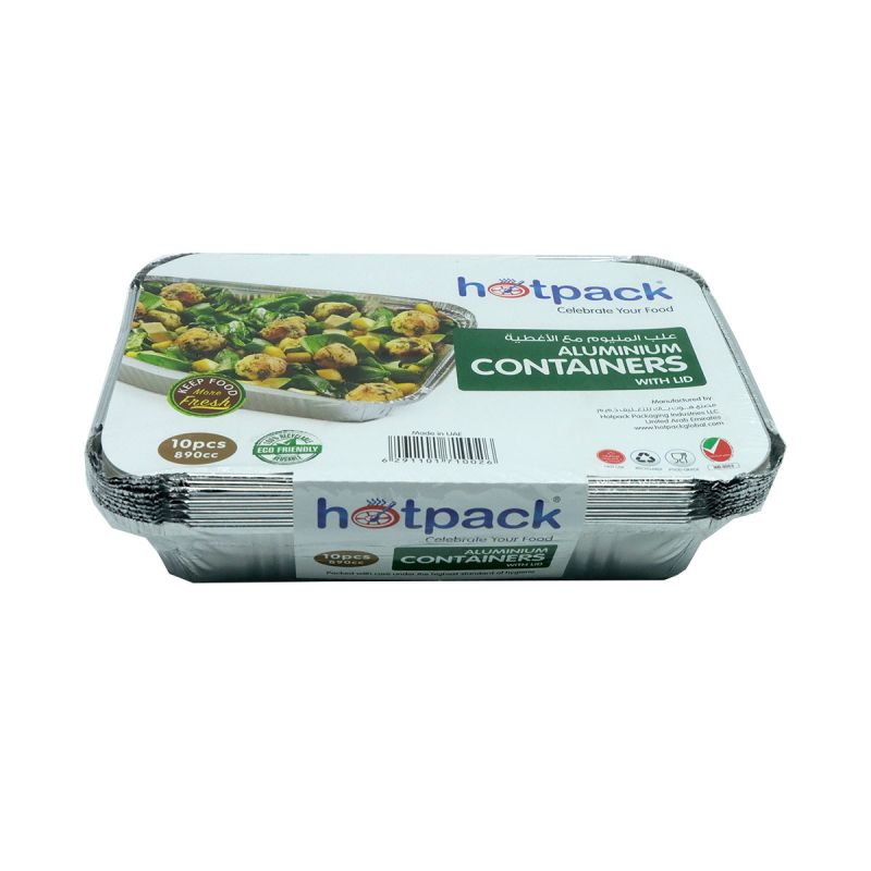 Hot Pack Aluminium Cont 10S