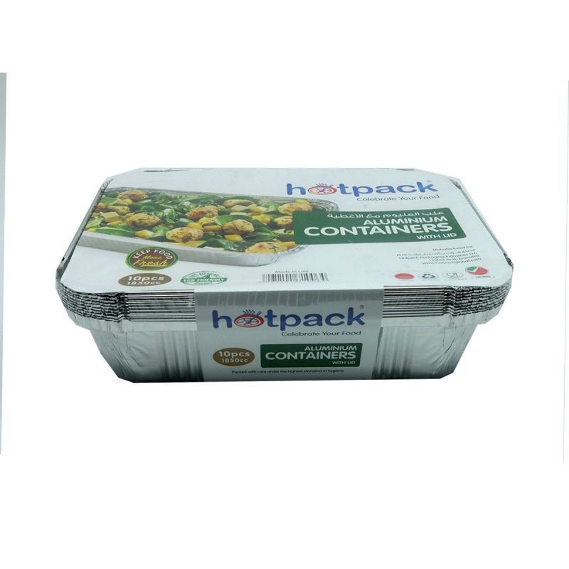 Hot Pack Aluminium Container 8