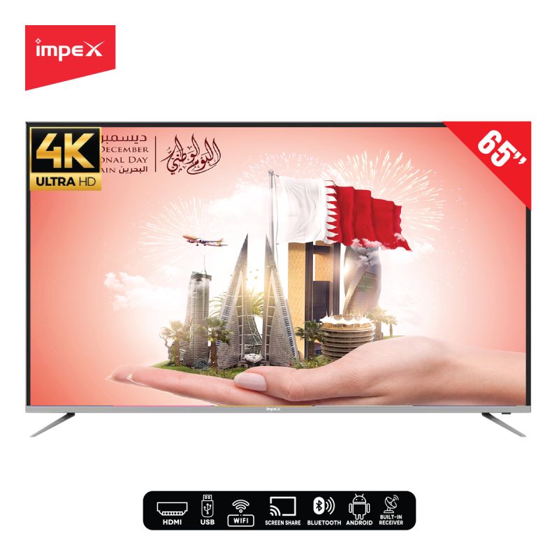 Impex Google 4K Smart Led Tv 65 Inch - 65S4RLC2
