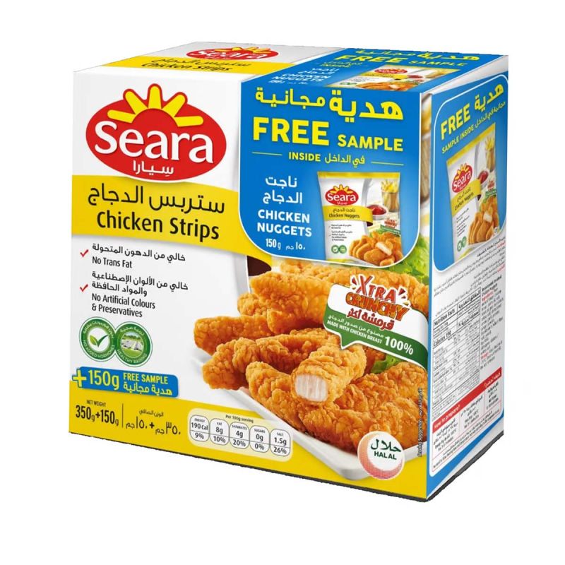 Seara Chicken Strips 350G+Nuggets 150gm