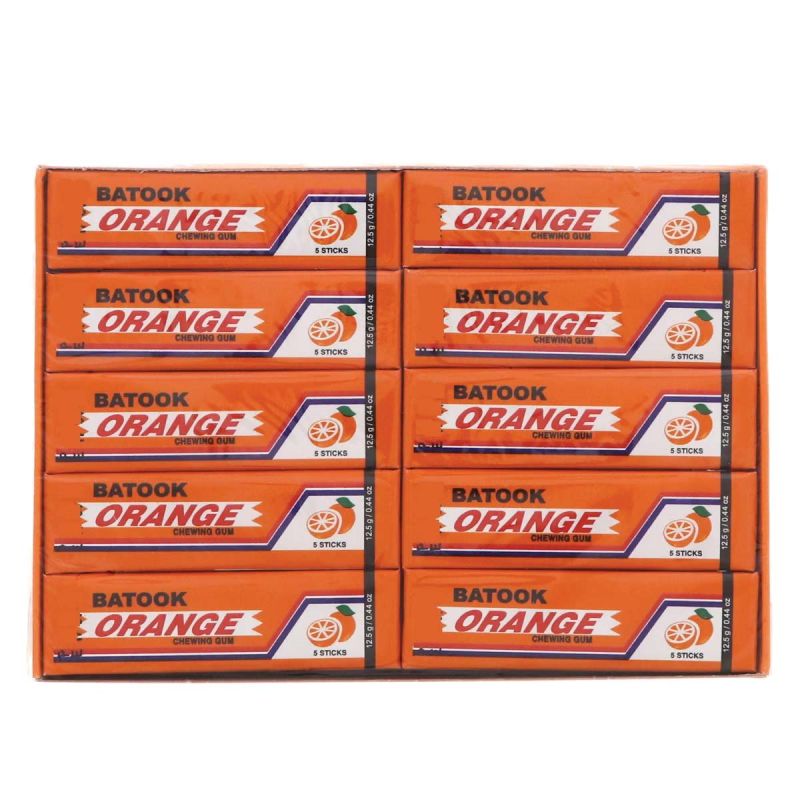 Batook Orange Chewing Gum 20x12.5g Pack