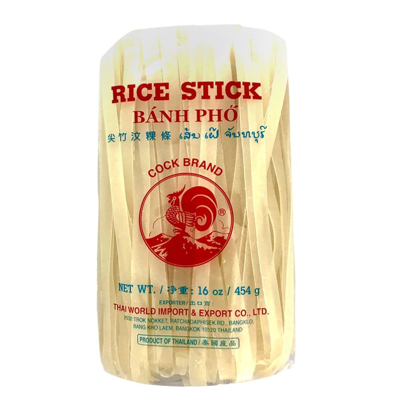 Cock BranD Rice Stick Banh Pho 454g