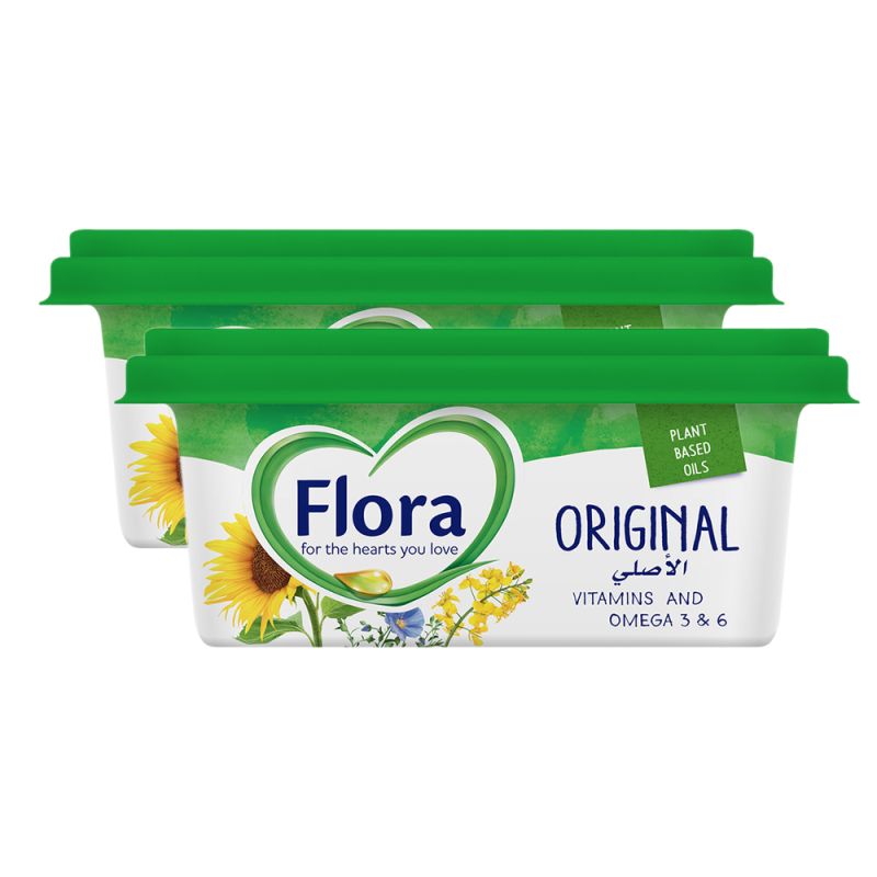 Flora Margarine Original 2X500