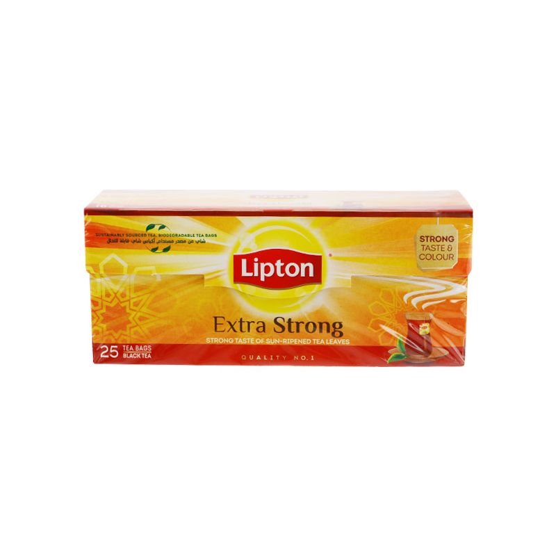 Lipton Extra Strong Black Tea 25x2.2g