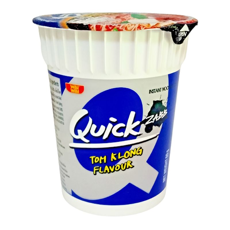 Wai Wai Instant Noodles Quick Zabb Tom Klong Flavour 60g
