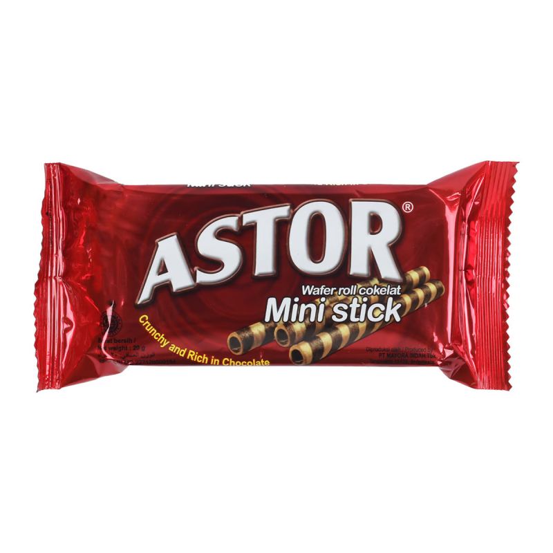 Astor Mini Stick Choco 20Gm