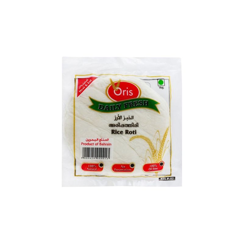 Oris Daily Fresh Rice Roti 10 Pieces 1 Pack
